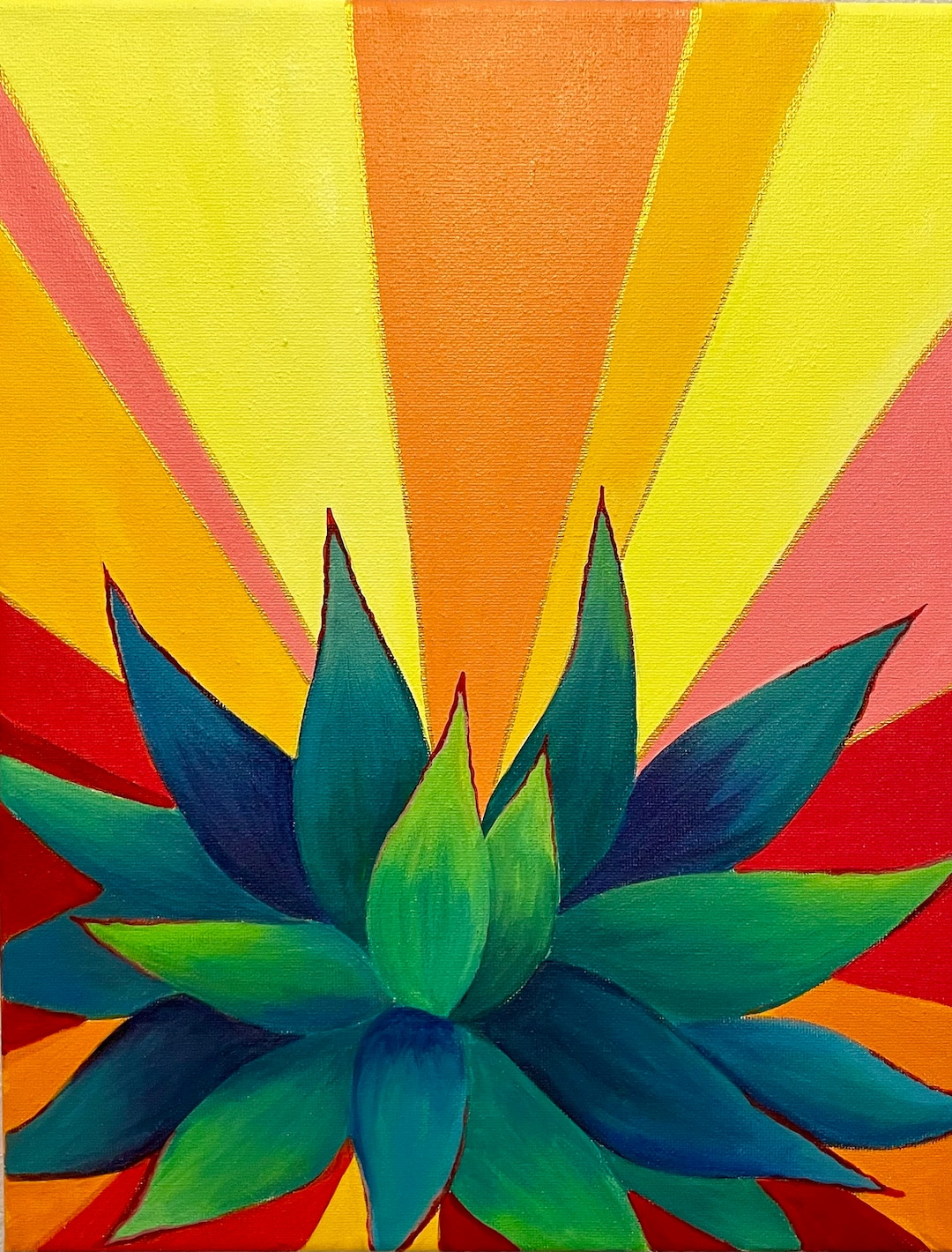 Agave Sunburst - Etsy