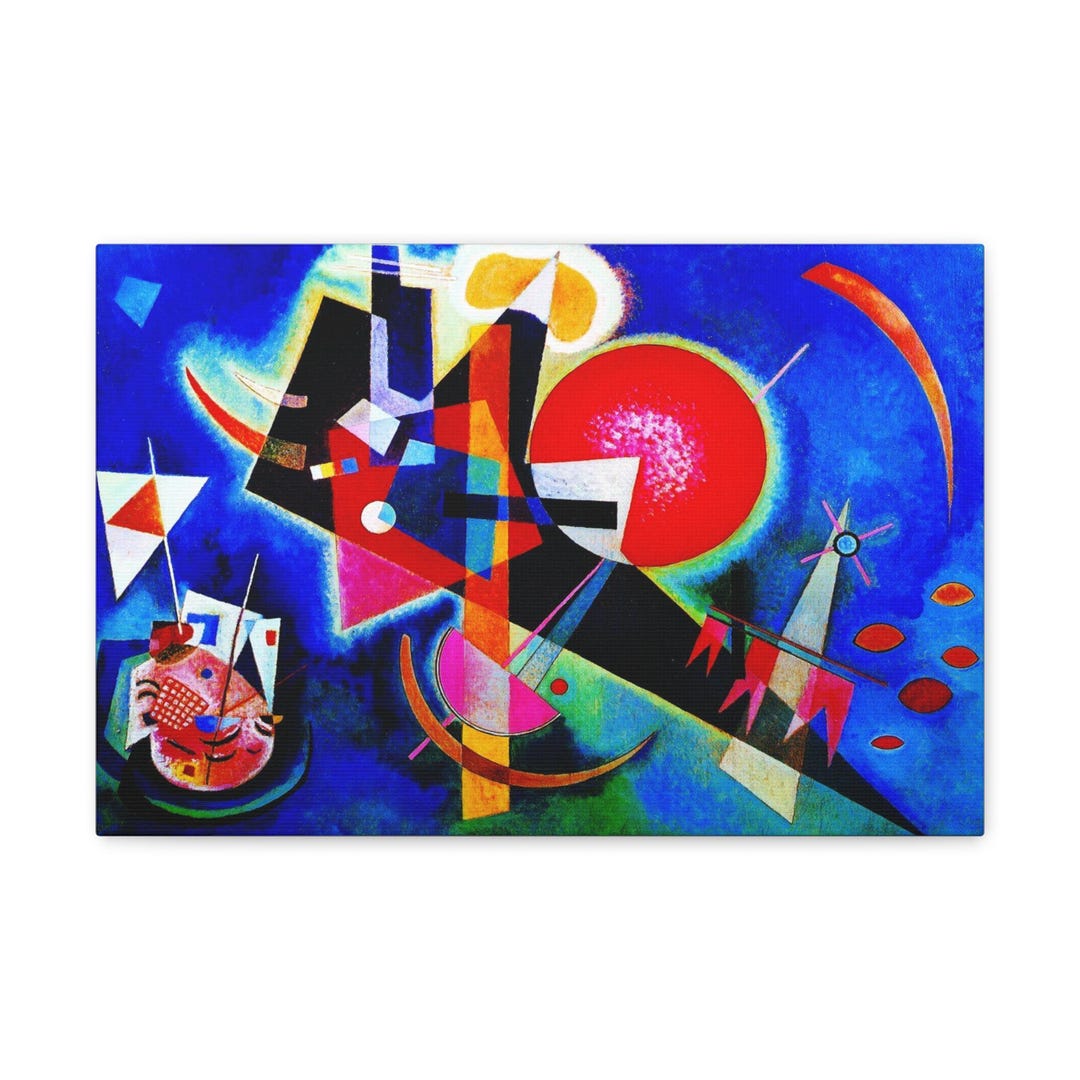 In Blue, Wassily Kandinsky, 1925 Reproduction | Fine Art | Vintage ...