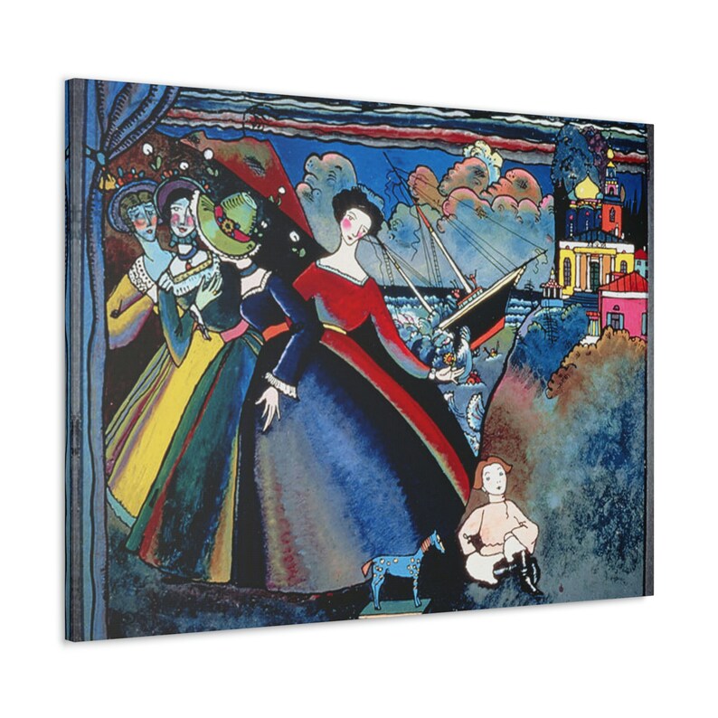 Ship Wassily Kandinsky 1918 Reproduction Famous Art - Etsy