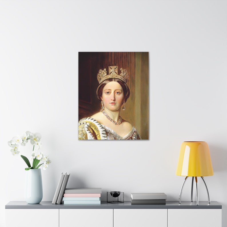 Queen Victoria, Franz Winterhalter, 1859 Reproduction Famous Art ...