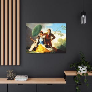 The Parasol, Francisco De Goya, 1777 Reproduction, Famous Artist ...