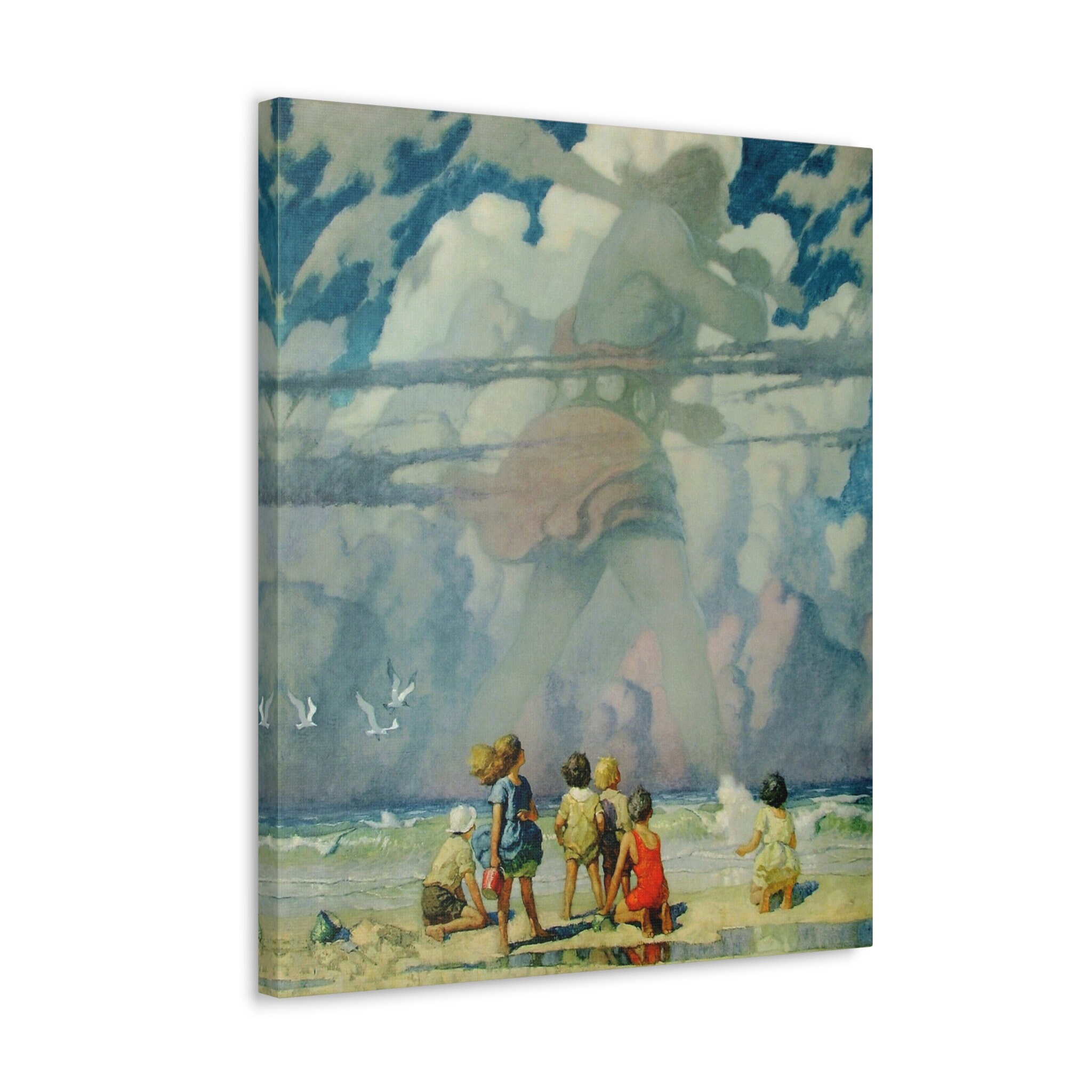 The Giant, Newell Wyeth, 1923 Reproduction Famous Artist American Art ...
