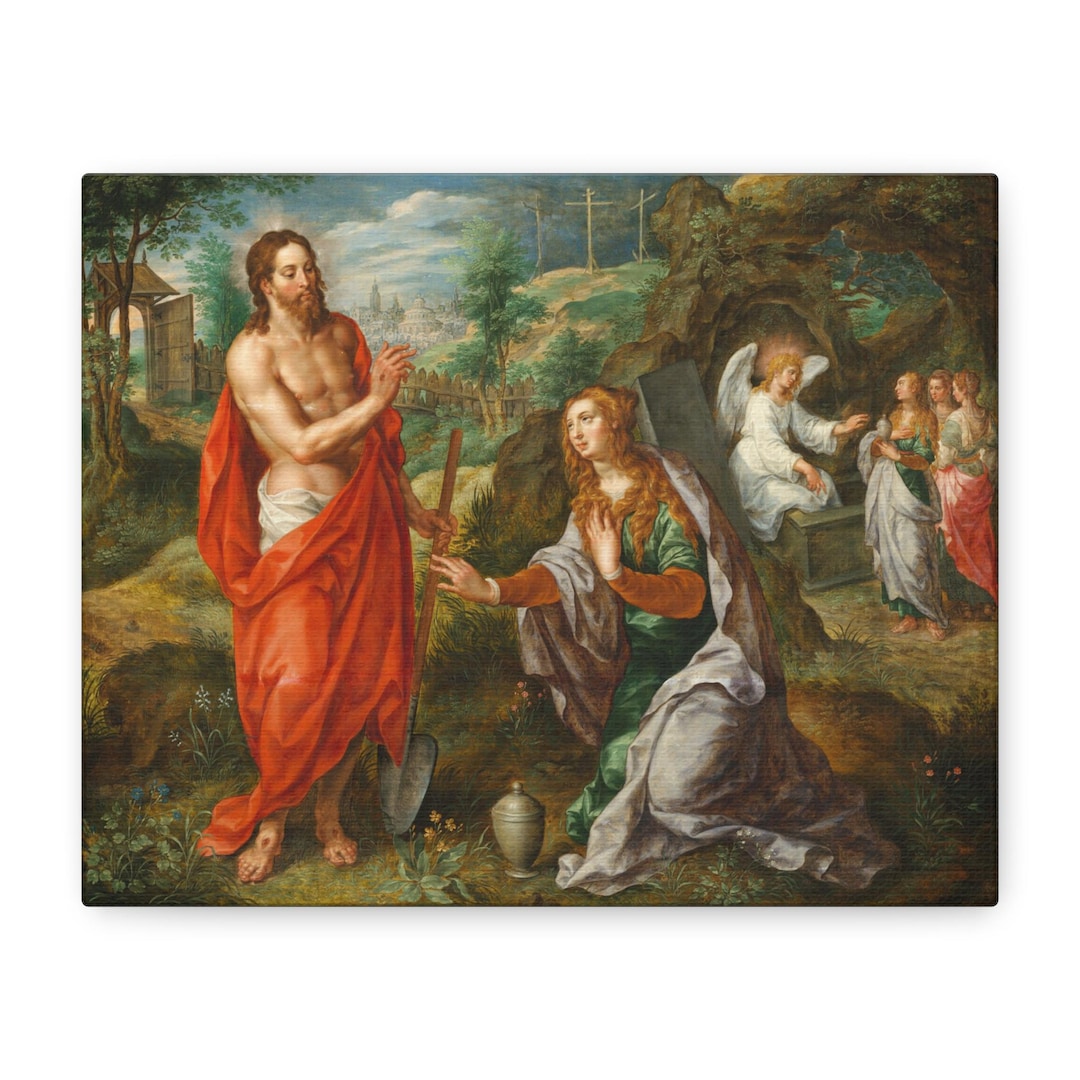 Noli Me Tangere, Hendrick De Clerck | Christian Canvas Print ...