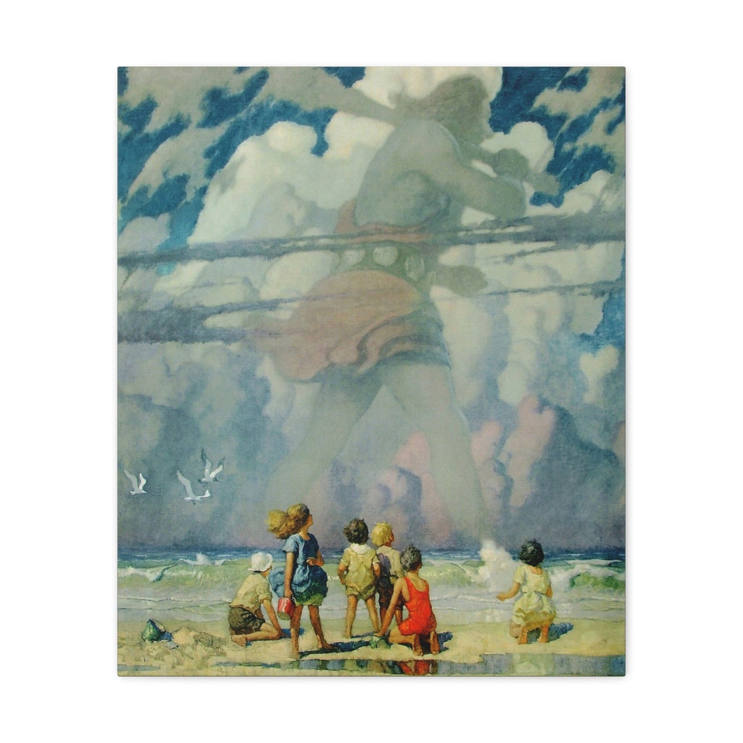 The Giant, Newell Wyeth, 1923 Reproduction Famous Artist American Art ...