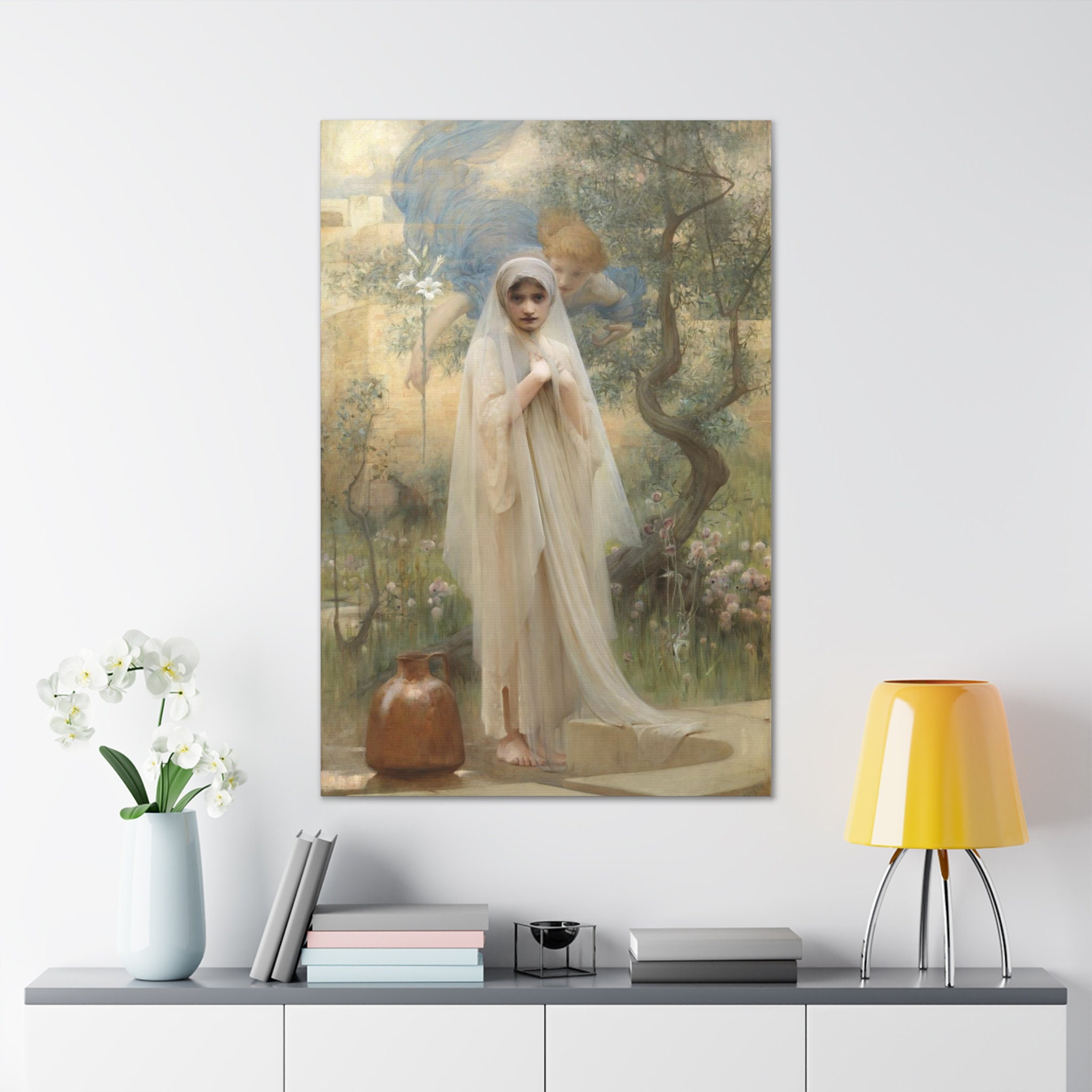 The Annunciation, Arthur Hacker 1892 Reproduction, Famous Artist, Fine ...