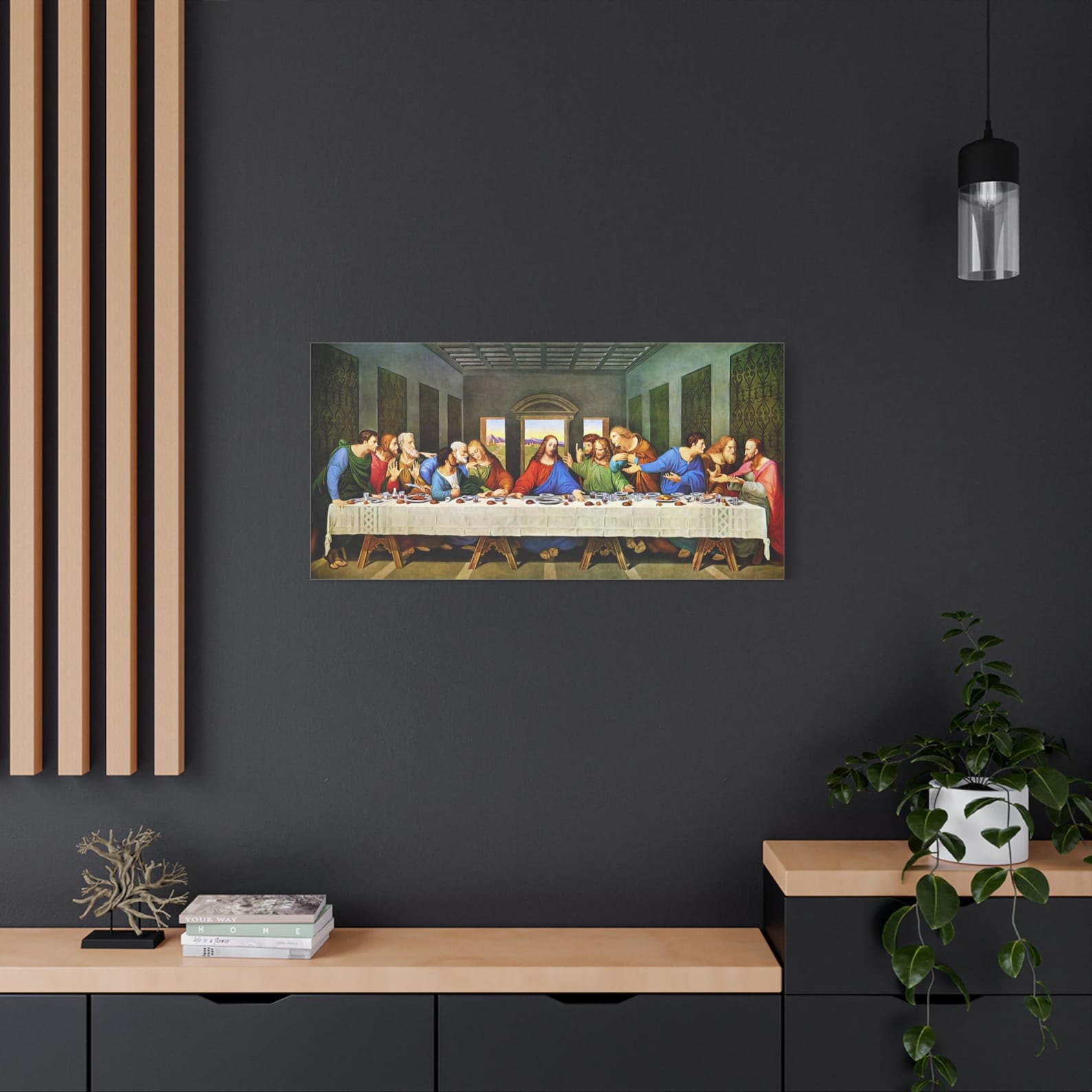 The Last Supper Canvas Print, Leonardo Da Vinci Reproduction - Etsy