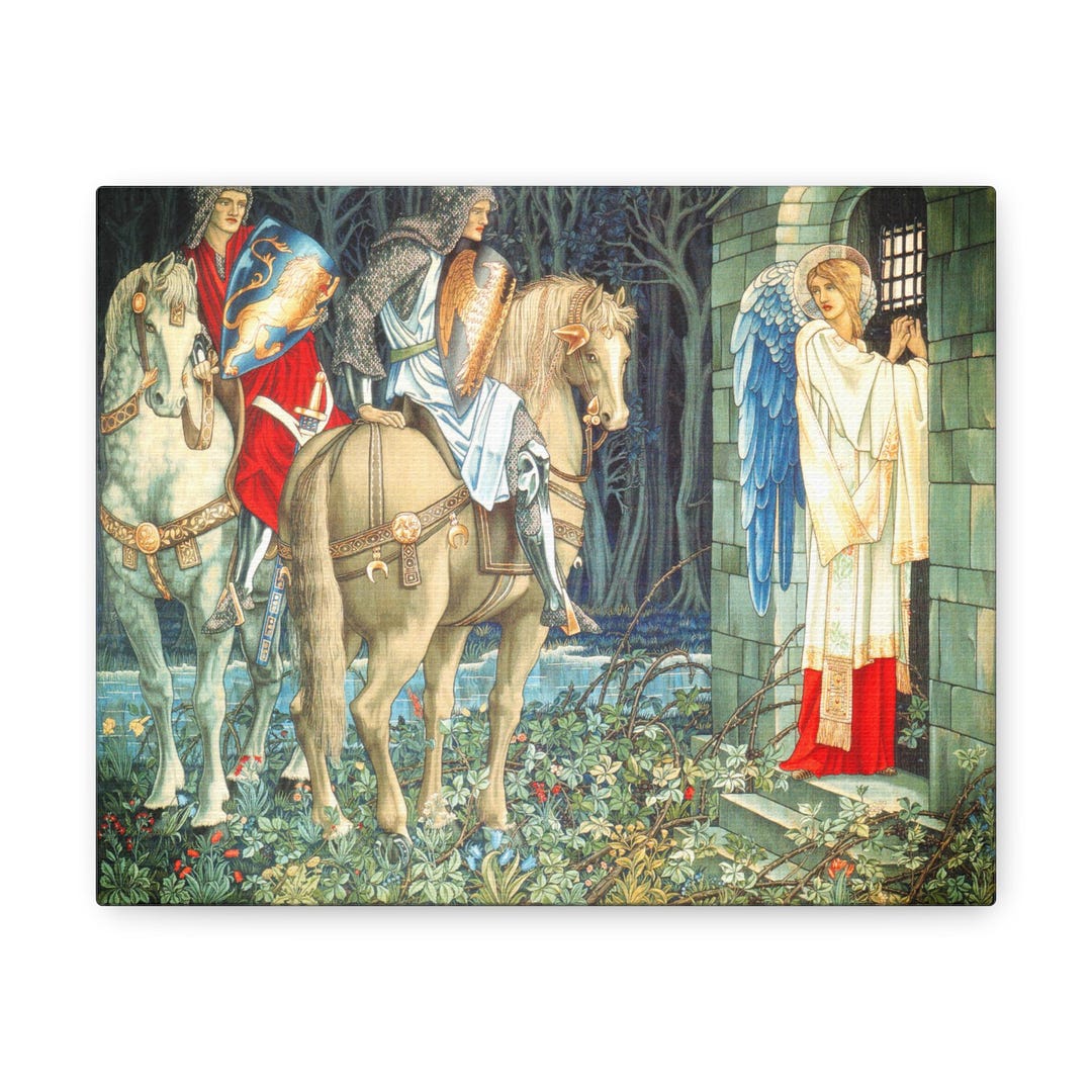 The Failure of Sir Gawaine, Edward Byrne-jones, 1894 Reproduction ...