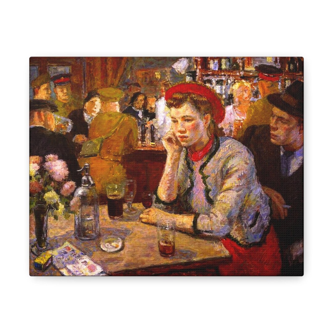 Salon Bar, Edward Le Bas 1940 Reproduction | Famous Artist | Vintage ...