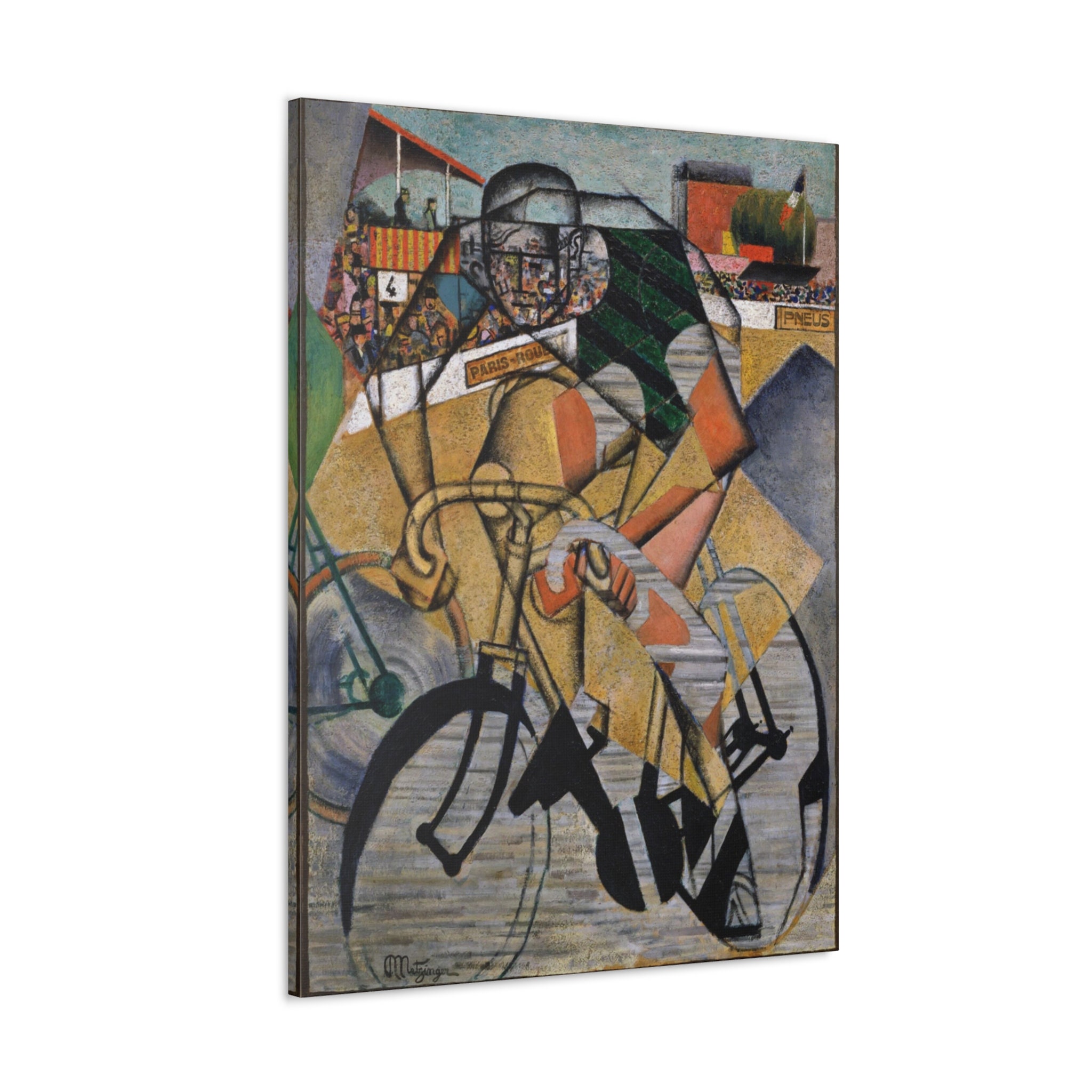 At the Cycle Racetrack Jean Metzinger 1912 Reproduction - Etsy