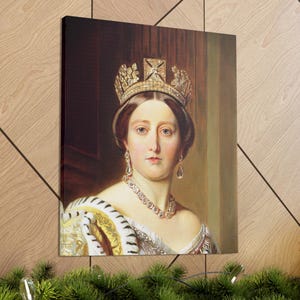 Queen Victoria, Franz Winterhalter, 1859 Reproduction Famous Art ...