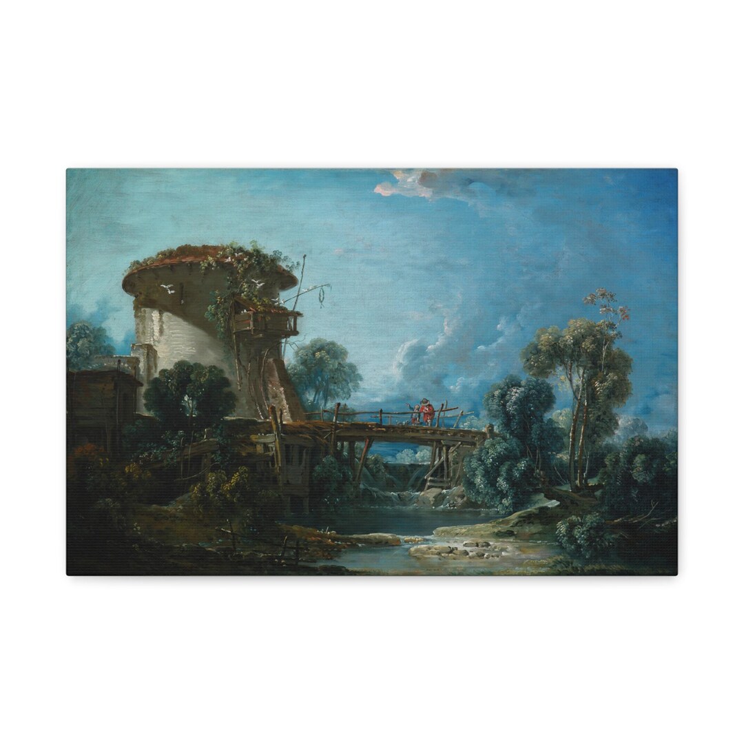 The Dovecote, François Boucher, 1758, Reproduction, Famous Artist ...