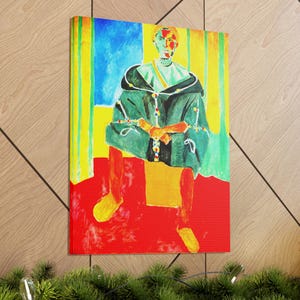Henri Matisse Seated Riffian 1913 Canvas Print, Exotic Vintage Wall Art ...