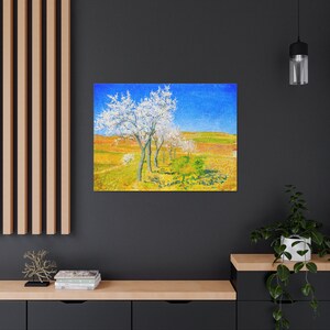 Almond Trees in Bloom, Achille Lauge, 1934 Reproduction Famous Artist Gift for Mom Office Wall ...