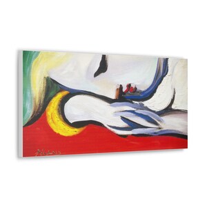 At Rest Pablo Picasso 1932 Reproduction on Premium Canvas - Etsy