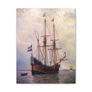 Kalmar Key, Jacob Hagg, 1922 Reproduction | Gift for Dad | Marine Art ...