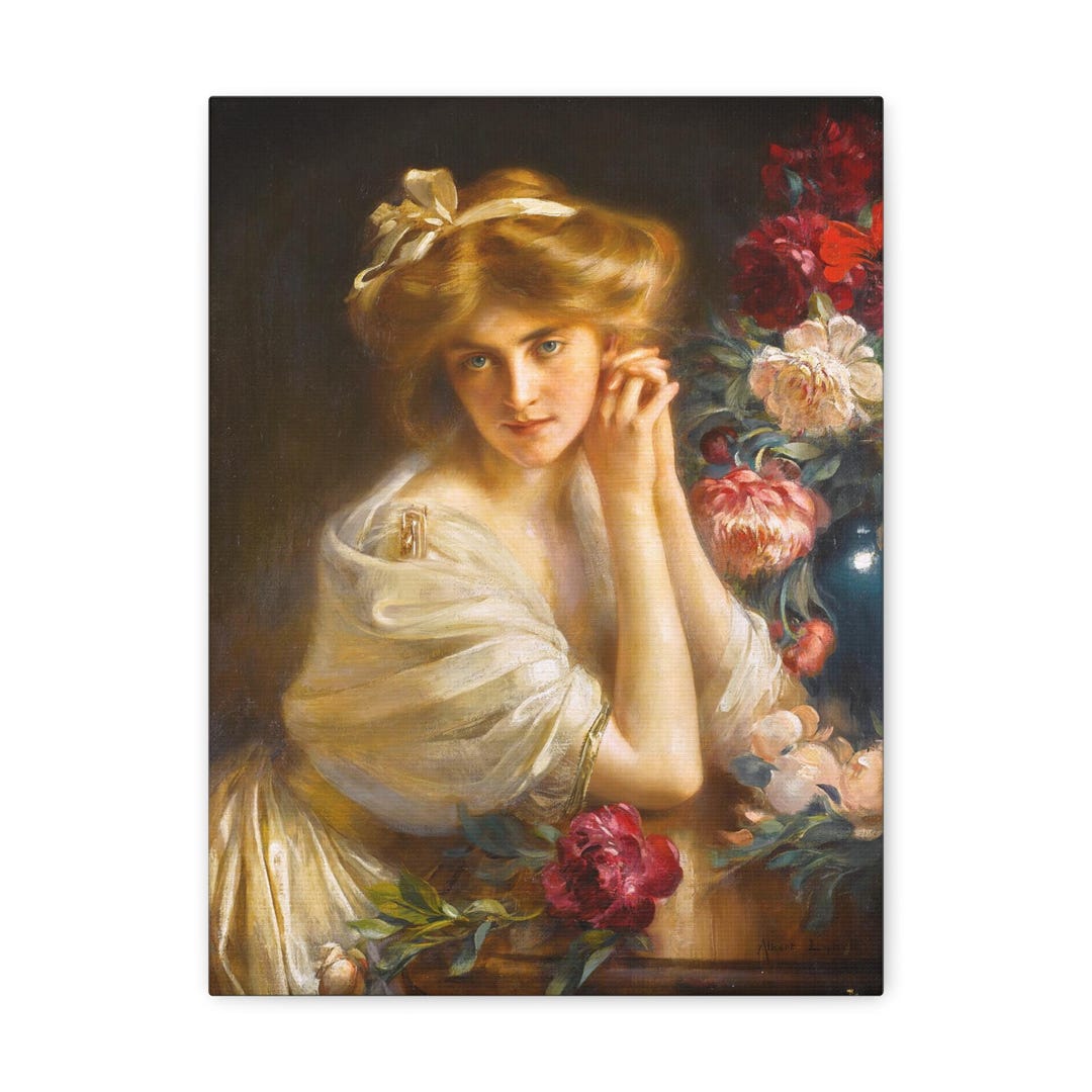Sweet Doing Nothing, Albert Lynch, Reproduction | French Art | Vintage ...