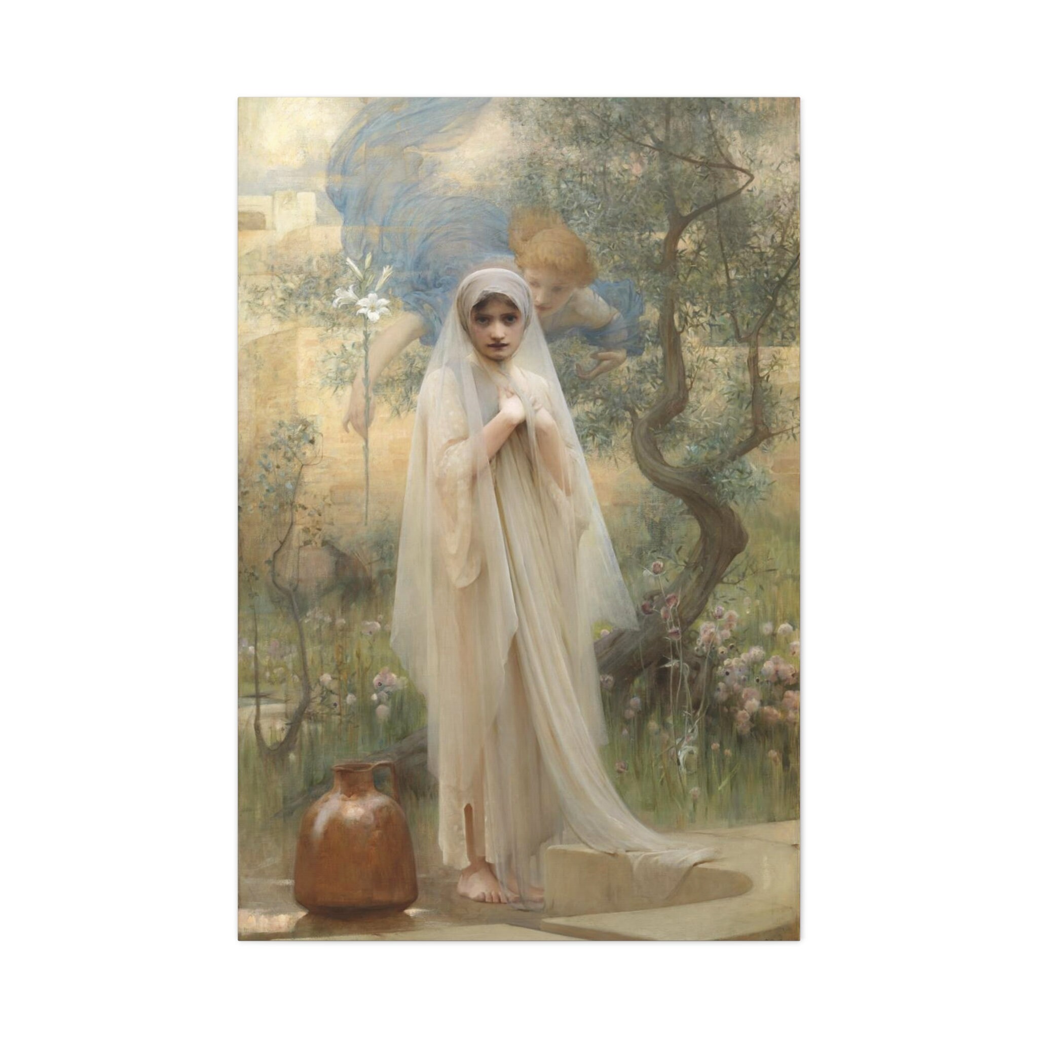 The Annunciation, Arthur Hacker 1892 Reproduction, Famous Artist, Fine ...