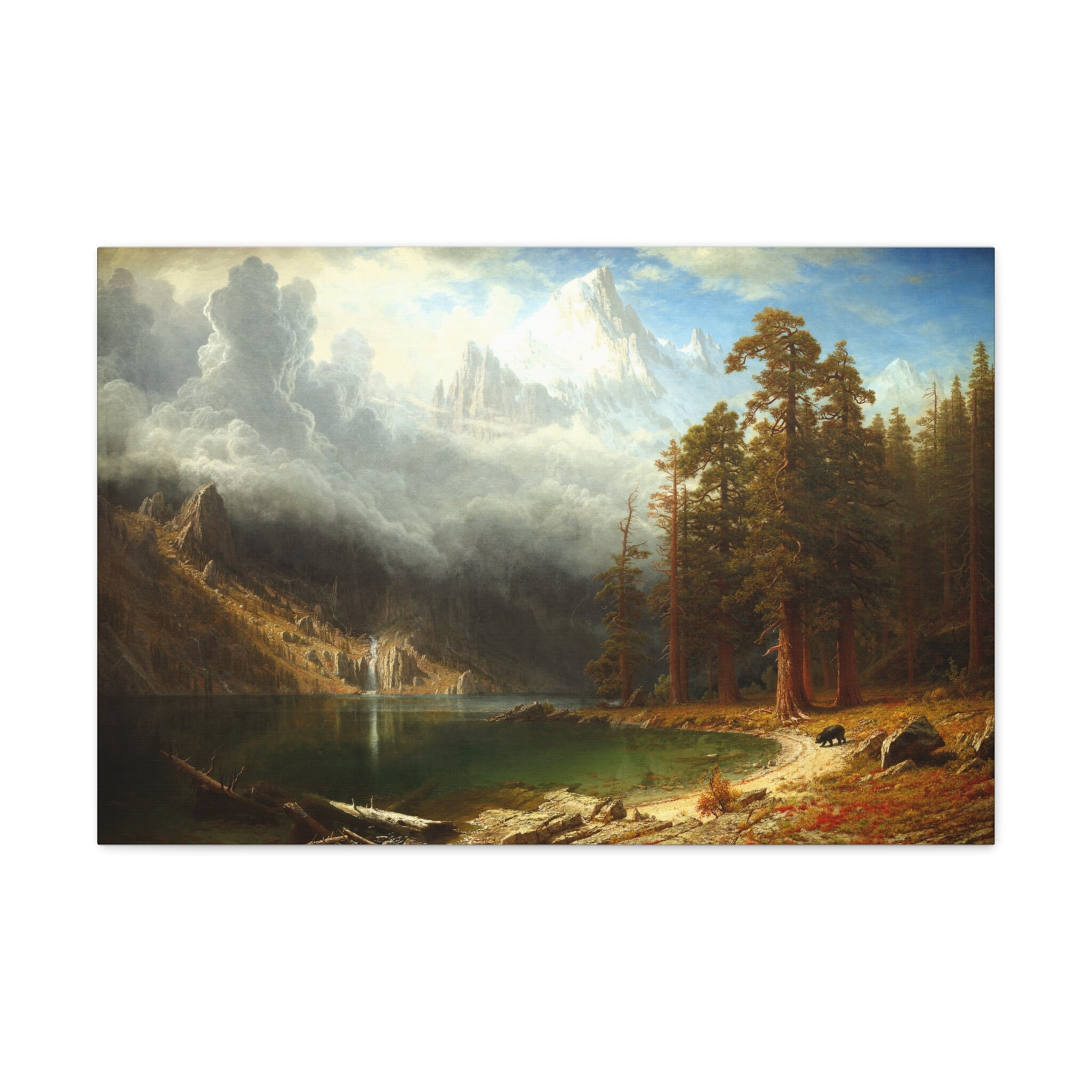 Mount Corcoran, Albert Bierstadt, 1876 Reproduction Famous Artist ...