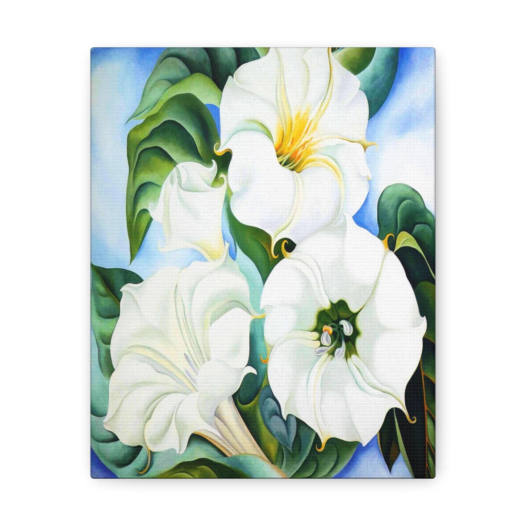 Jimson Weed, Georgia O'keeffe, Reproduction | Gift for Mom | Office ...