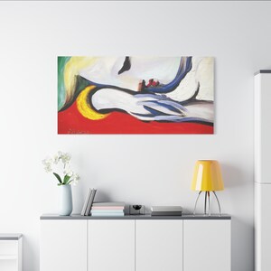 At Rest Pablo Picasso 1932 Reproduction on Premium Canvas - Etsy