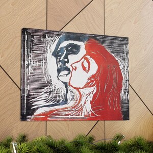 Man and Woman, Edvard Munch, 1905 Reproduction | Famous Artist ...