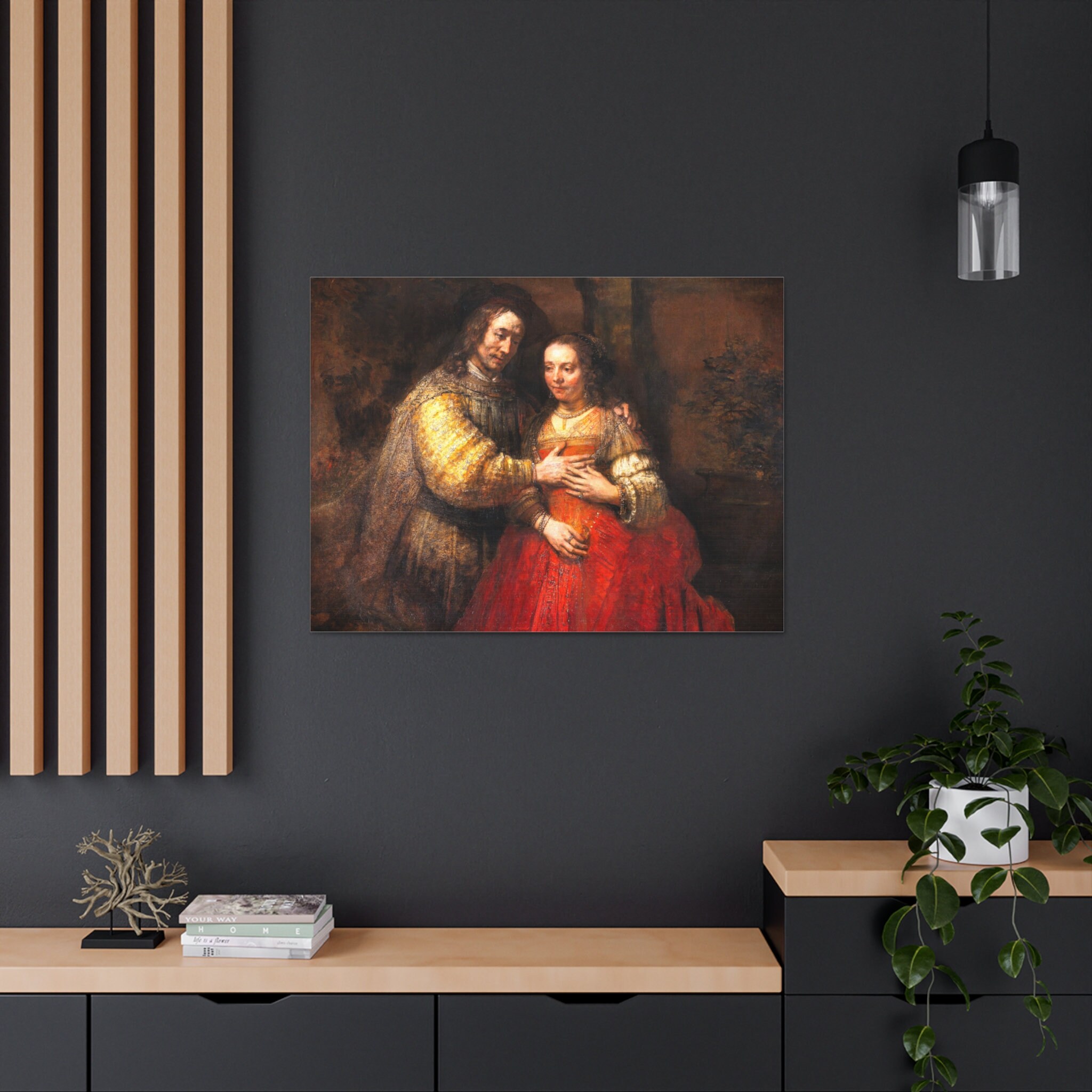 The Jewish Bride, Rembrandt, 1667 Reproduction, Famous Artist Fine Art ...