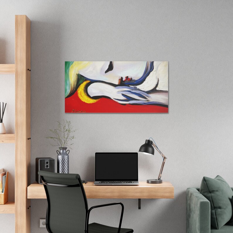 At Rest, Pablo Picasso, 1932 Reproduction Famous Artist Vintage Print ...