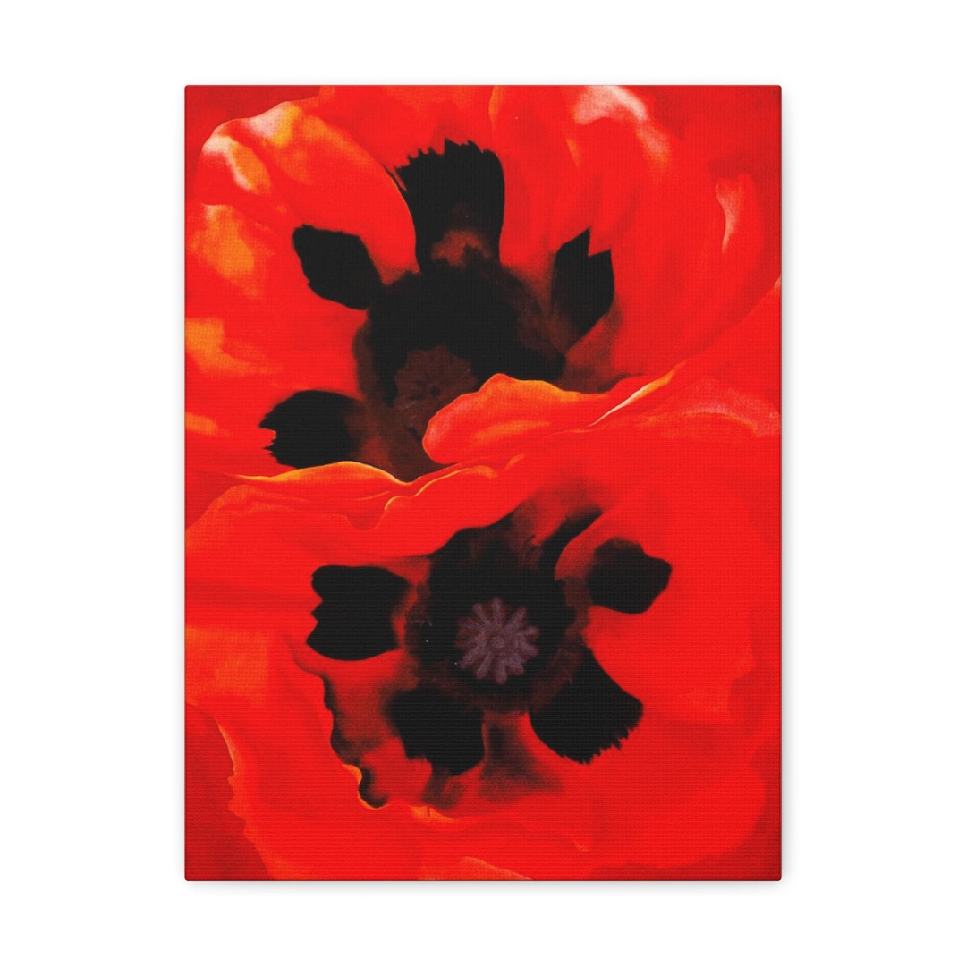 Oriental Poppies, Georgia O'keeffe, 1927 Reproduction, Office Wall Art ...