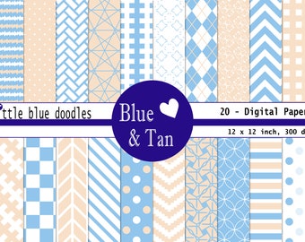 Blue Polka Dot Patterns - Etsy