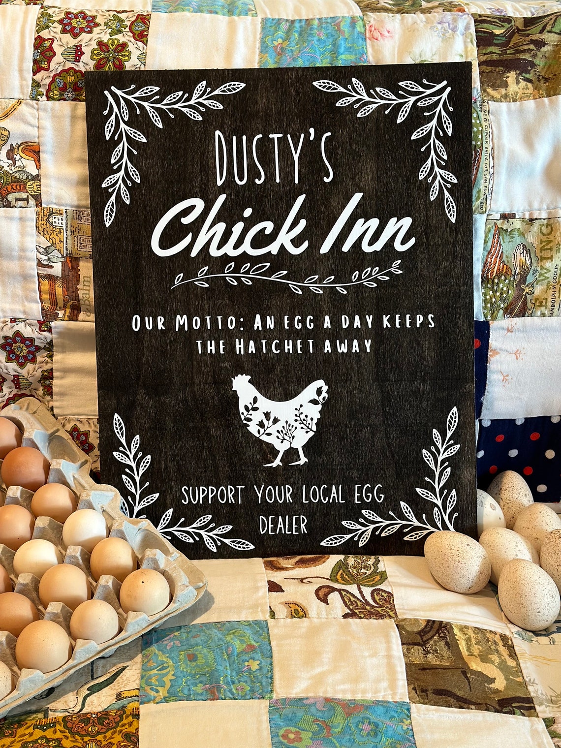 Custom Chicken Coop Sign - Etsy