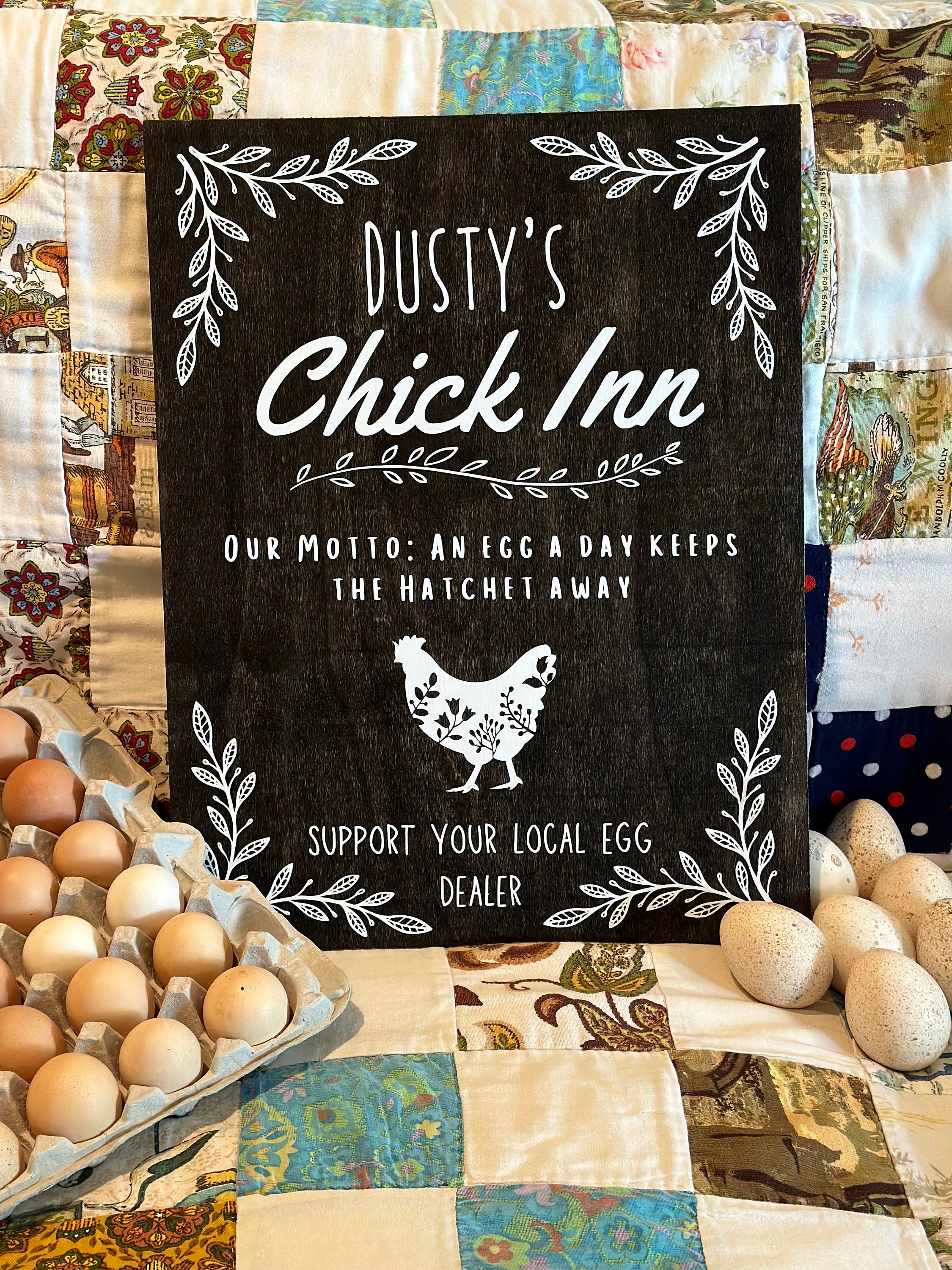 Custom Chicken Coop Sign - Etsy