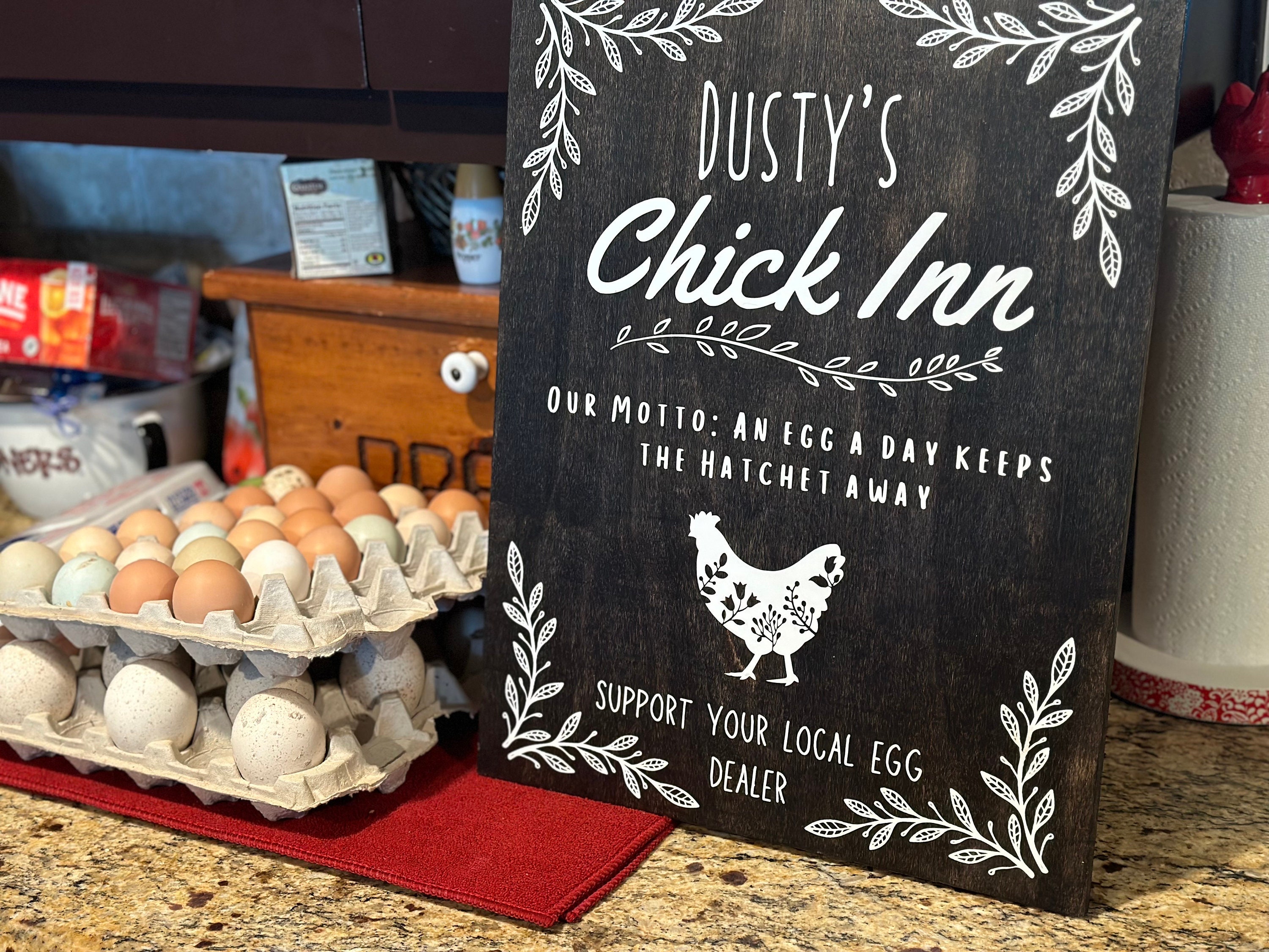 Custom Chicken Coop Sign - Etsy