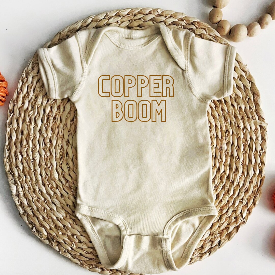 Natural Copper Boom Onesie, Gilmore Girls Onesie, Gilmore Girls Baby ...
