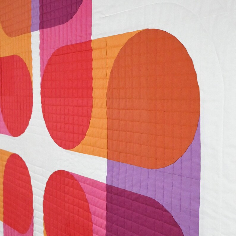 Go Figure Modern Quilt Pattern: Transparency Effect (PDF Pattern) - Etsy