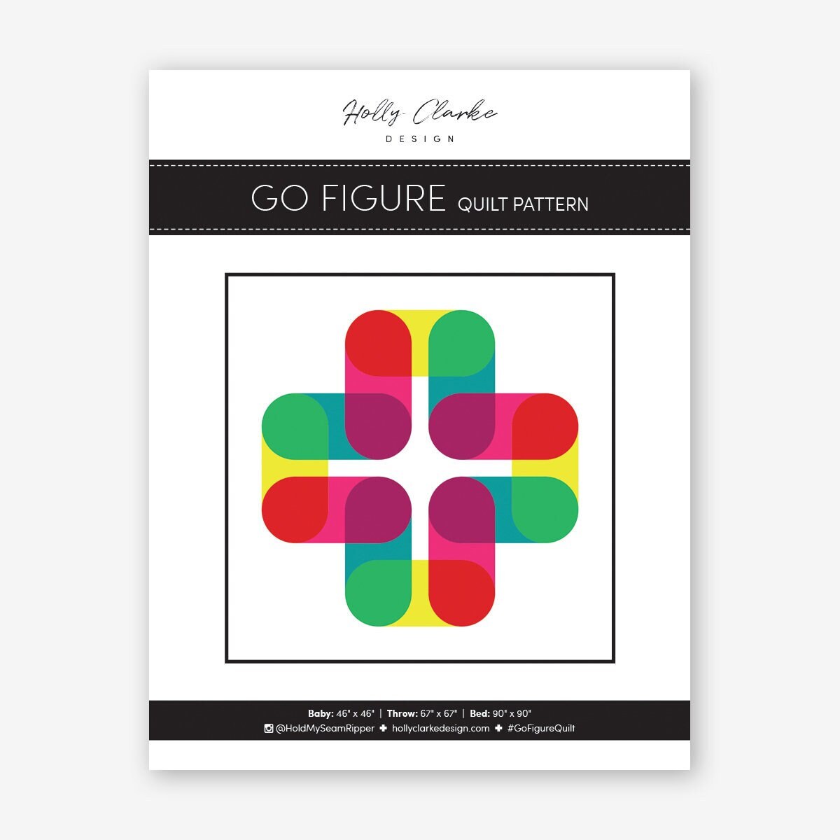 Go Figure Quilt Modern Quilt Pattern Fat Quarter Quilt Pattern Go Figure PDF Pattern Download - Etsy