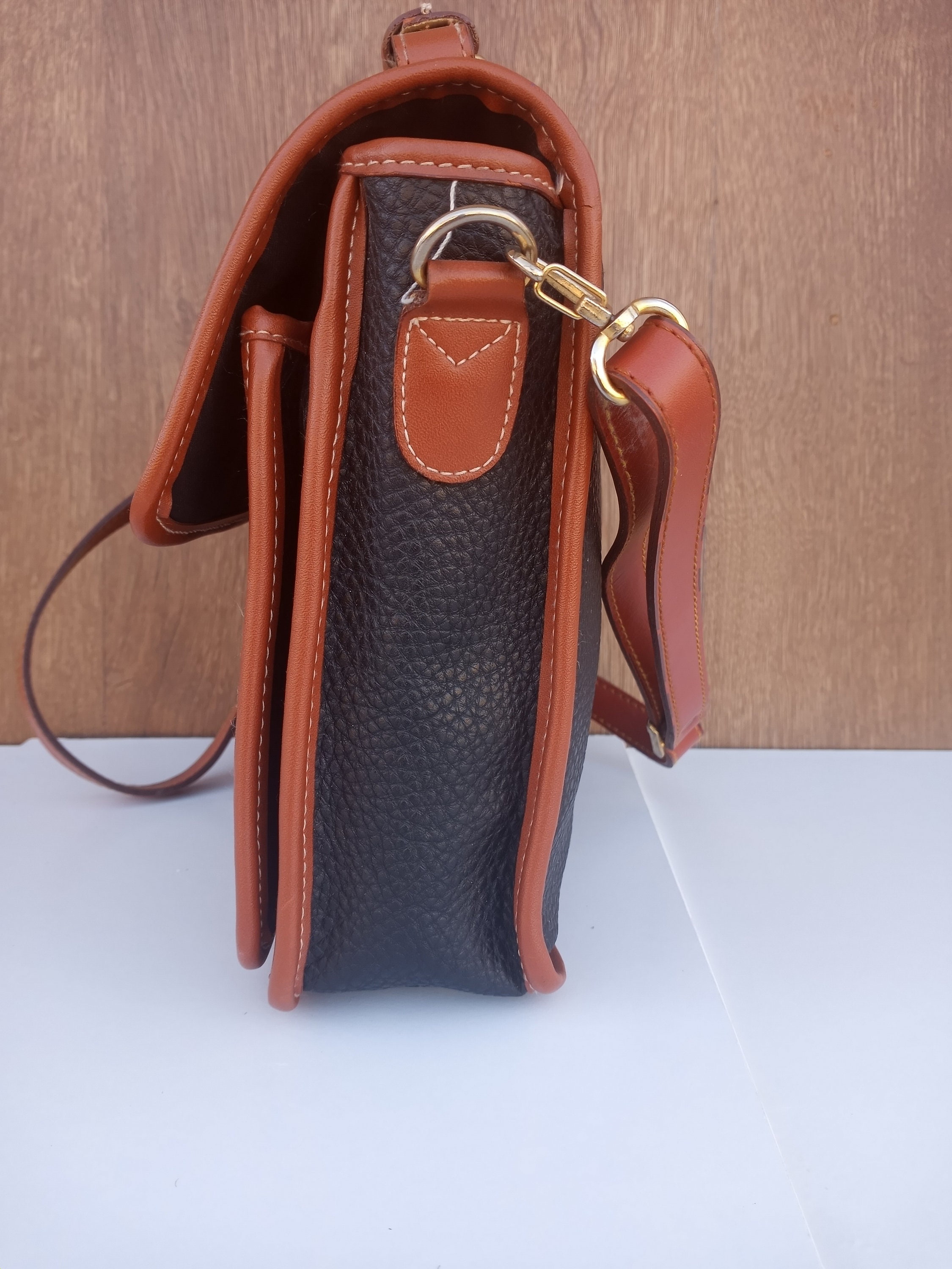 Vintage Dooney & Bourke Leather All Weather Crossbody Bag - Etsy