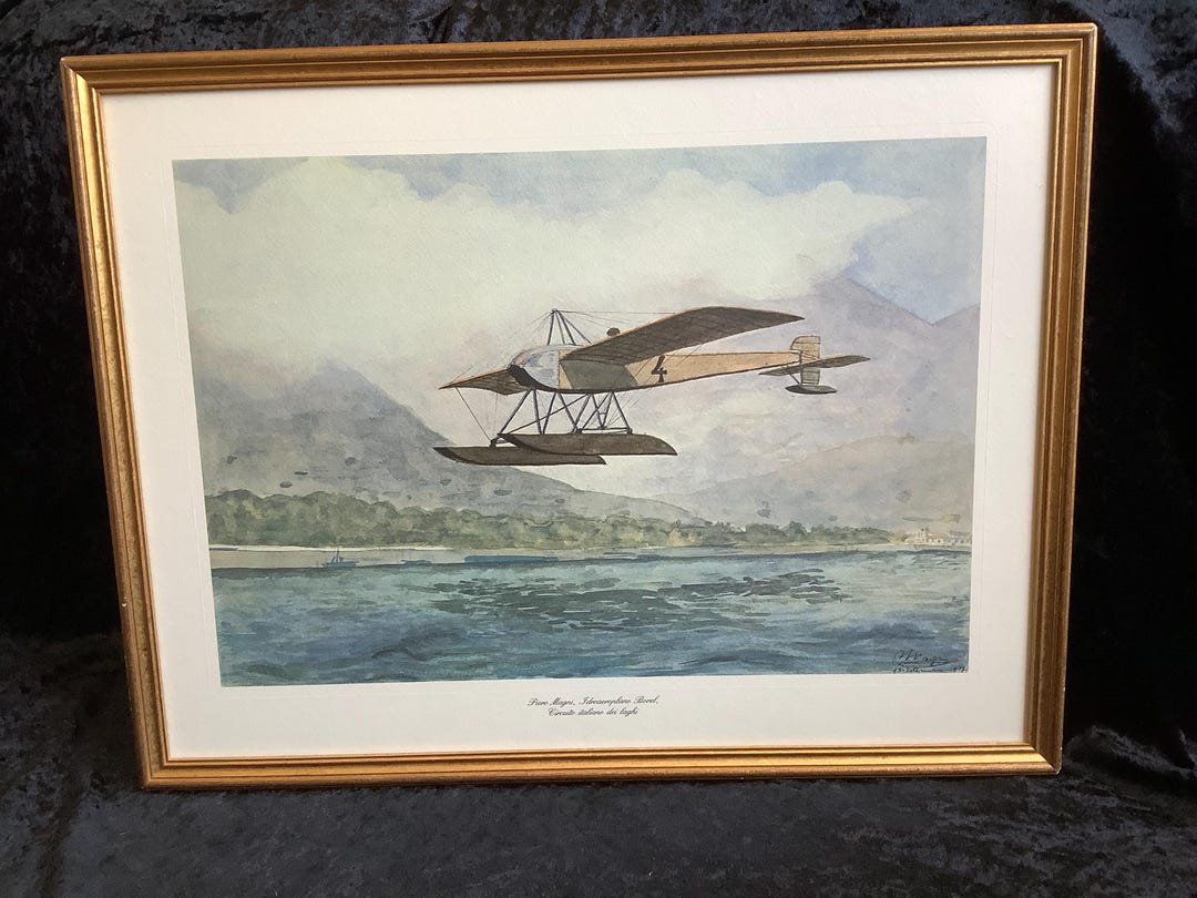 Idroaeroplane Borel Piero Magni Circuit Italian Dei Laghi Original ...