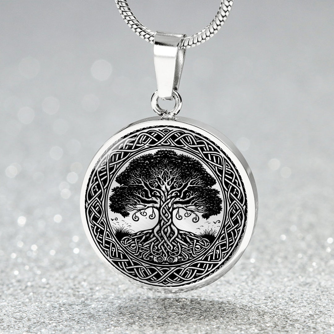 Tree of Knowledge Necklace Tree of Life Necklace Yggdrasil Charm ...