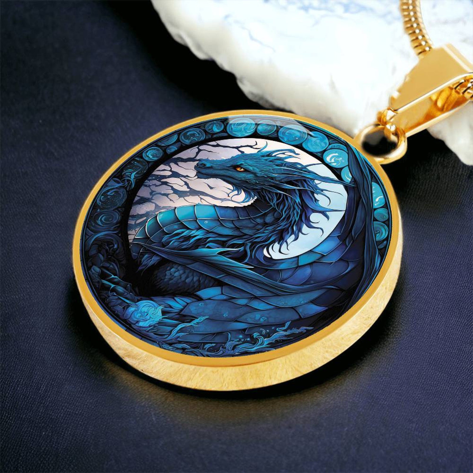 Year of the Dragon Necklace, Personalized Chinese Zodiac Jewelry ...