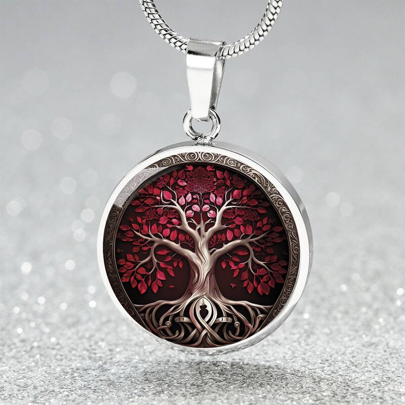 Tree Pendant - Etsy