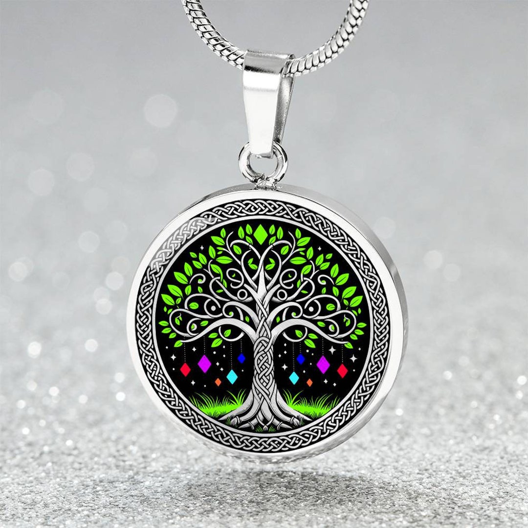 Tree of Life Necklace, Tree of Life Pendant Necklace Celtic Jewelry ...