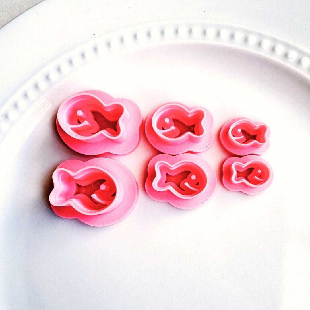 Goldfish Crackers Clay Cutters – Mini Cookie Cutter for Crafts, Polymer ...