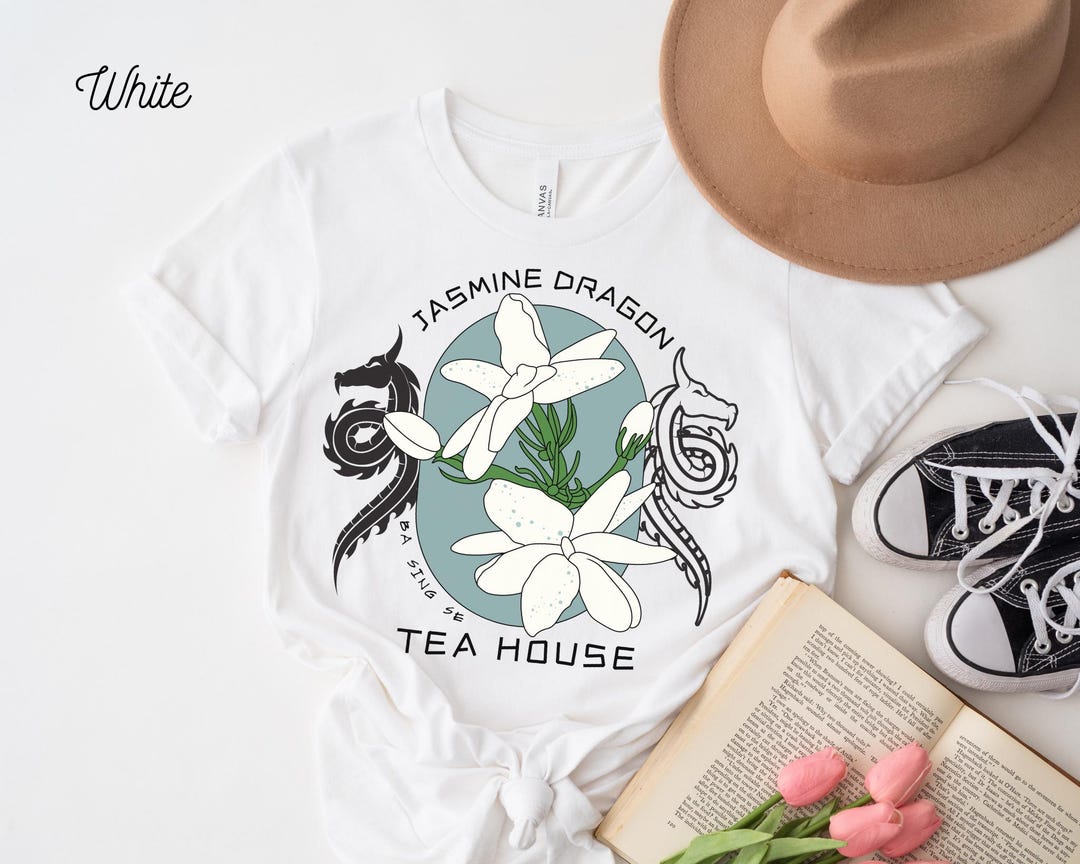 Jasmine Dragon Tea Shop ATLA T-shirt, Avatar Inspired Tee, ATLA Fan ...