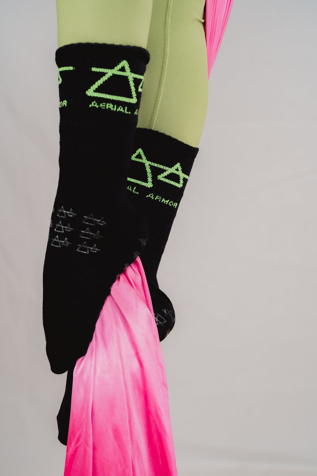 Aerial Custom Silk Grip Training Socks - Etsy