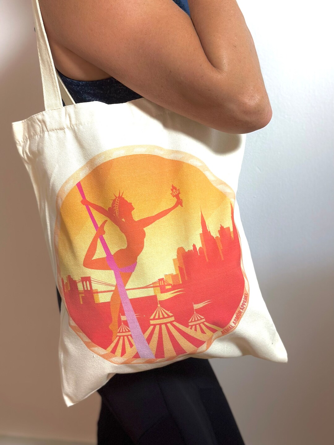 Aerial Armor Tote Bag- Aerialist, Aerial Silks - Etsy