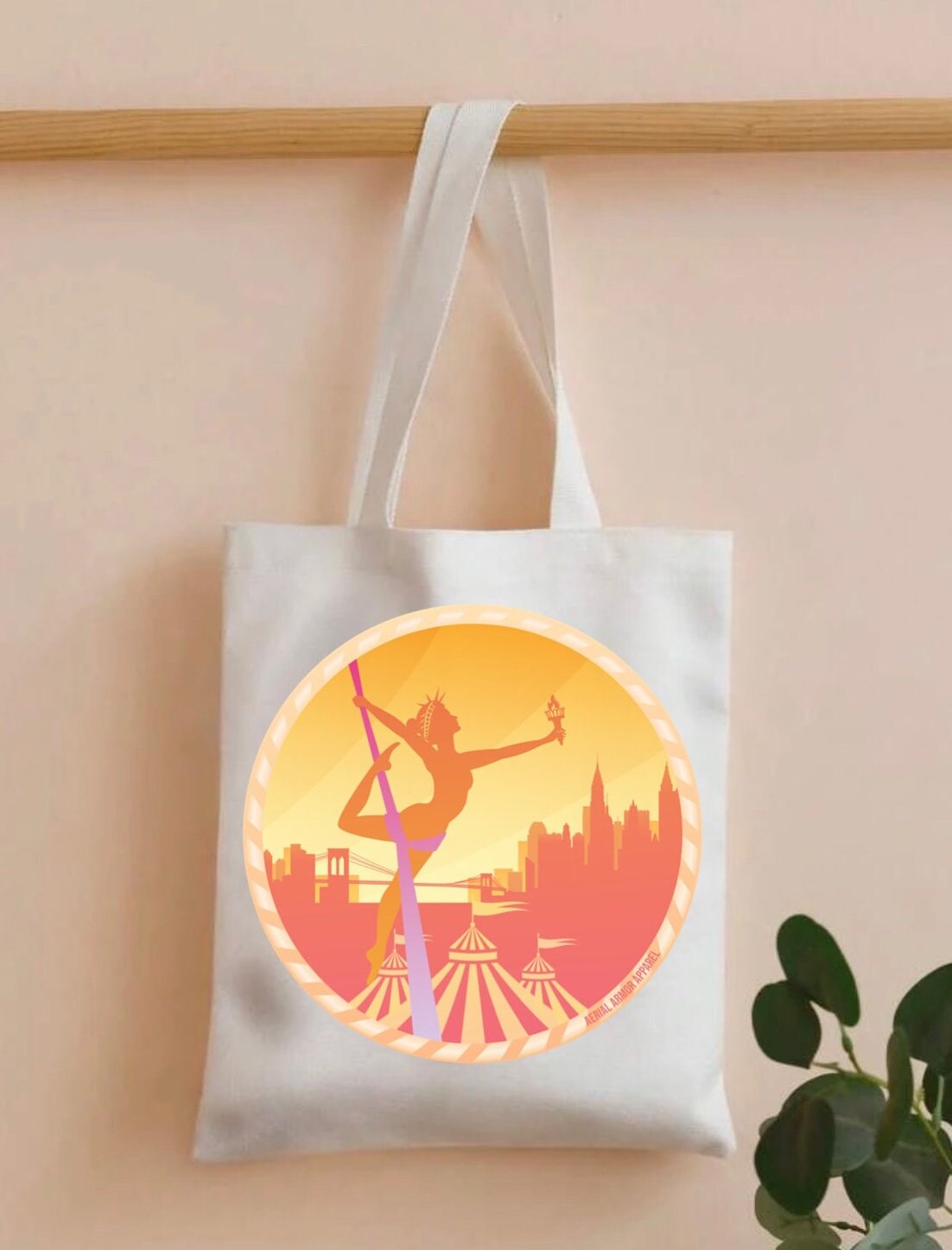 Aerial Armor Tote Bag- Aerialist, Aerial Silks - Etsy