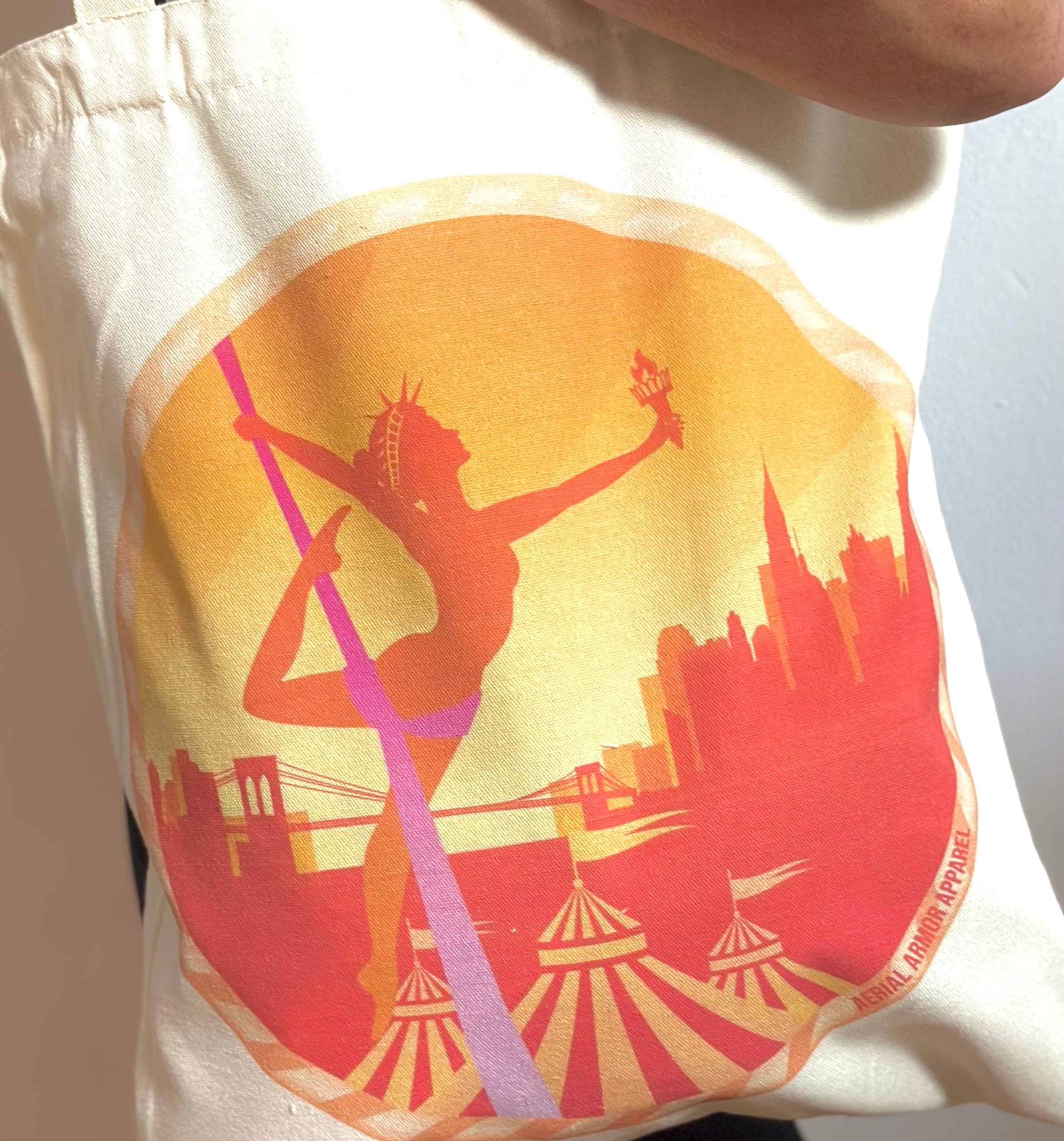 Aerial Armor Tote Bag Aerialist, Aerial Silks - Etsy