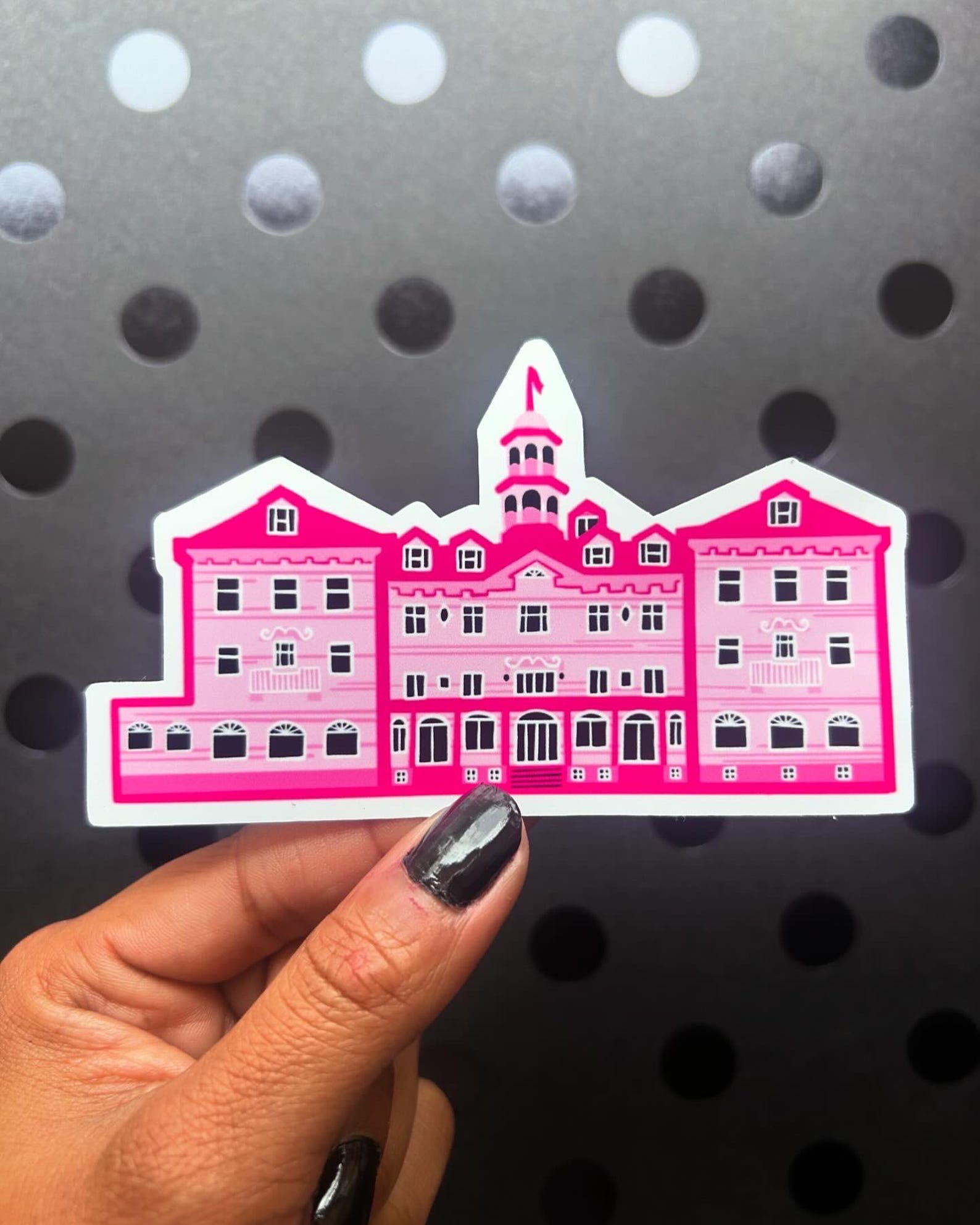 Haunted House Sticker Haunted House Stanley Hotel Sticker Overlook ...