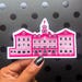 Haunted House Sticker Haunted House Stanley Hotel Sticker Overlook ...