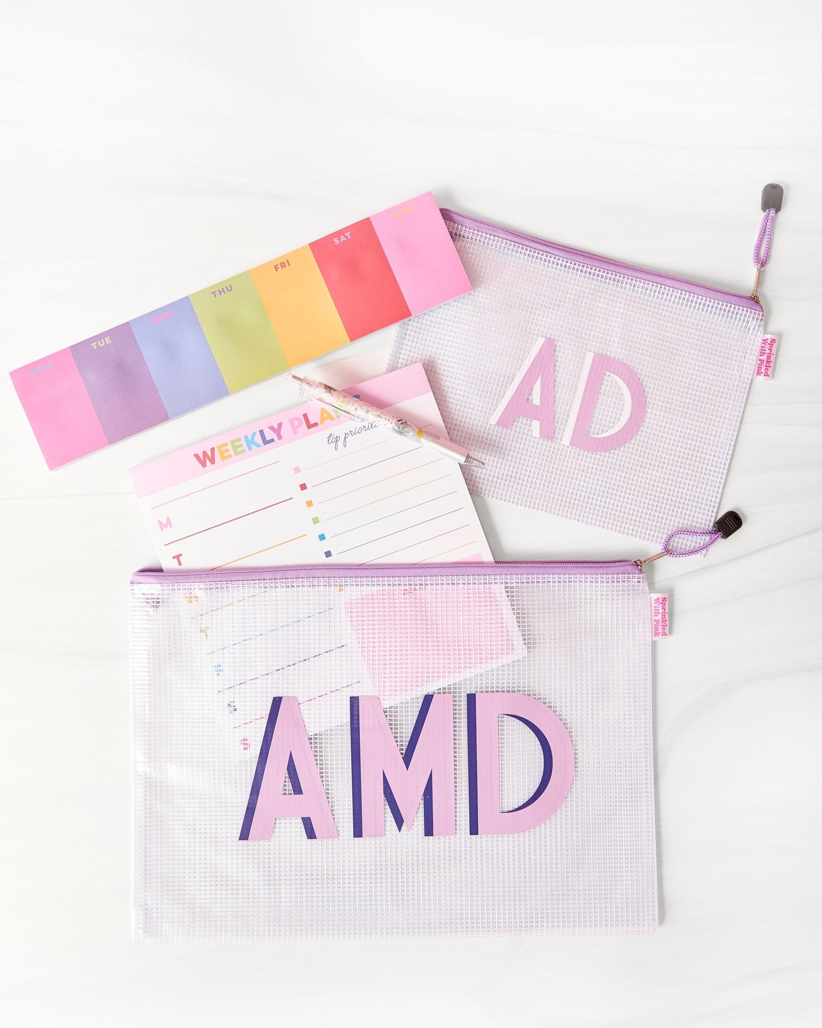 Shadow Monogram Pool Bag // Wet Dry Bag, Water Resistant, Zipper Travel ...